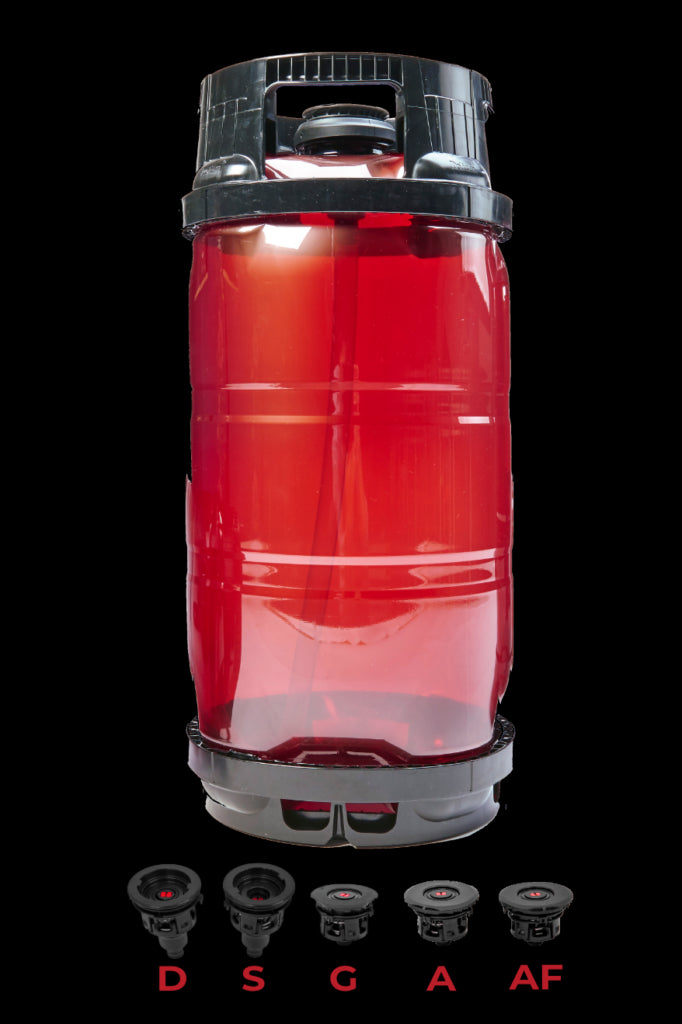 DOLIUM One-way keg 20L Slimeline CO2 – Hop & Stuff